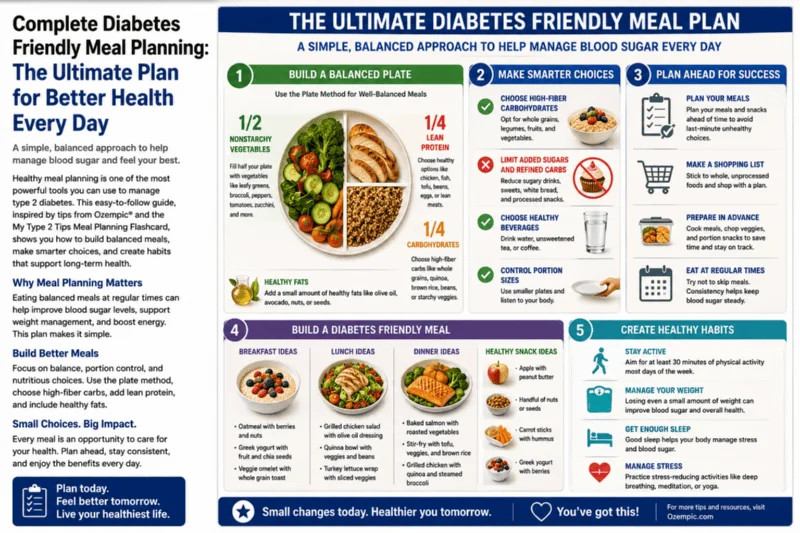 Printable and collectible infographic: The ultimate diabetes friendly ...