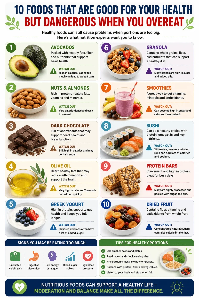 10 foods many people think are super healthy but may become problematic ...