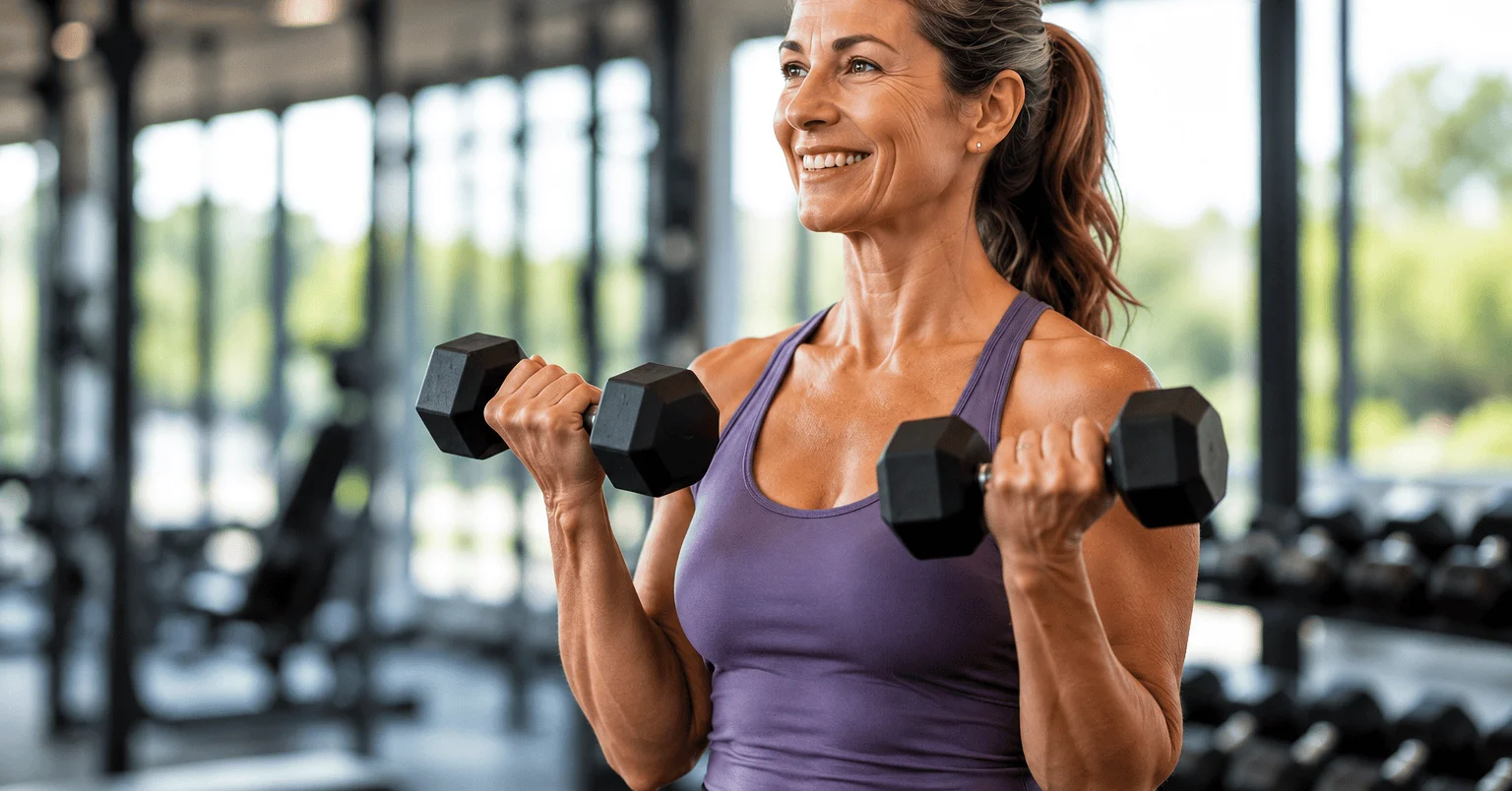 Why more women over 40 are lifting weights instead of doing endless ...